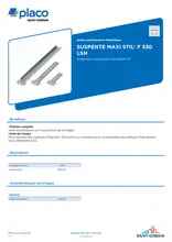 Suspente Maxi Stil® F 530 LSN | Placo®