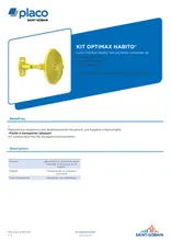 Doublage Optimax Habito®-1x Habito® 13-Appuis et raccord Optimax ...