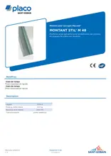 Cloisons - SAD200 - 2x Placoplatre® BA 13 - 3x Placoplatre® BA 13 ...