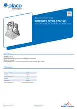Suspente pivot Stil® SP | Placo®