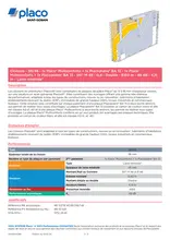 Cloisons - 98/48 - 1x Placo® Multiconforts + 1x Placoplatre® BA 13 - 1x Placo® Multiconforts ...