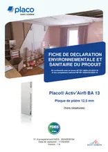 Placo® Activ'Air® BA 13 | Placo®