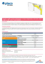 Cloisons - 72/48 - 1x Placo® Multiconforts - 1x Placo® Multiconforts ...