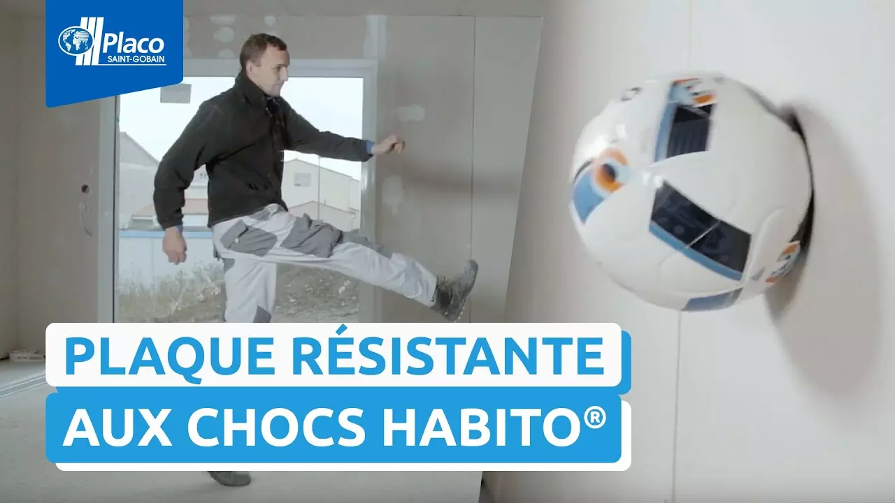Habito® : la plaque de la plâtre la plus solide du marché l Placo®